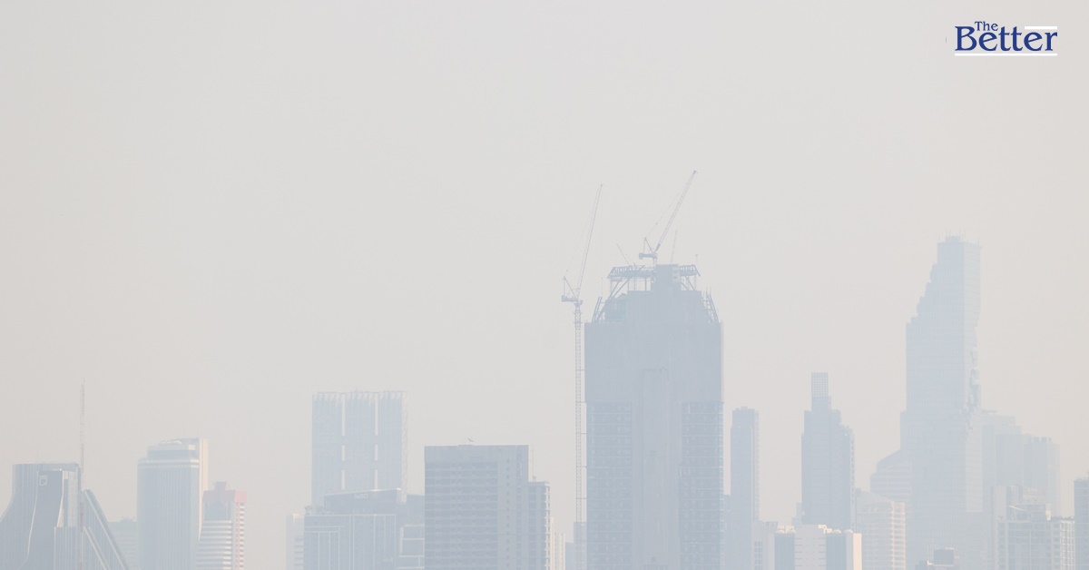 เช็กค่าฝุ่นเช้านี้ 32 จังหวัด PM2.5 เกินมาตรฐาน "กทม." 33 พื้นที่ เป็นสีส้ม | The Better News